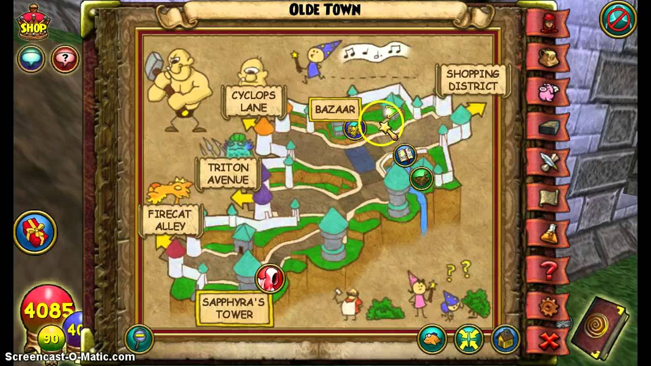 Wizard101 Prospector Zeke Quests: Wizard City The Smiths - YouTube