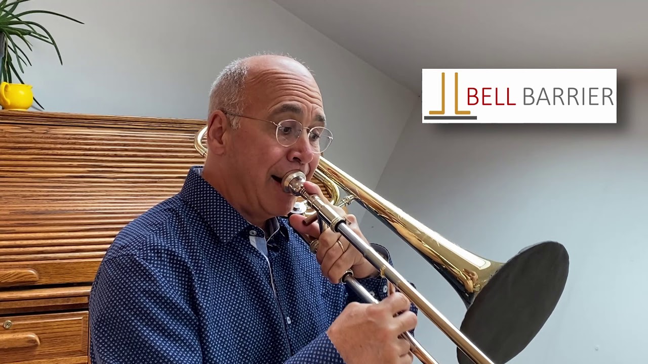Joseph Alessi Trombone - Bell Barrier Playing Demo and Wind Instrument ...