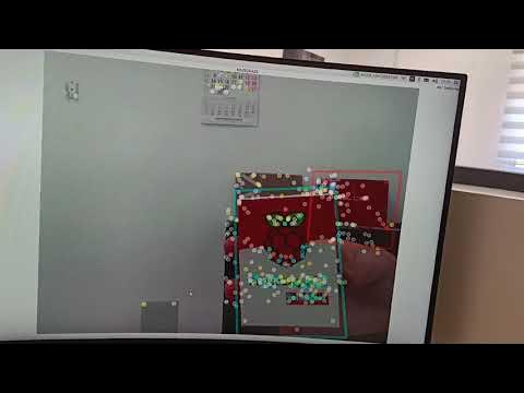 object detection with realsense camera on ROS - YouTube
