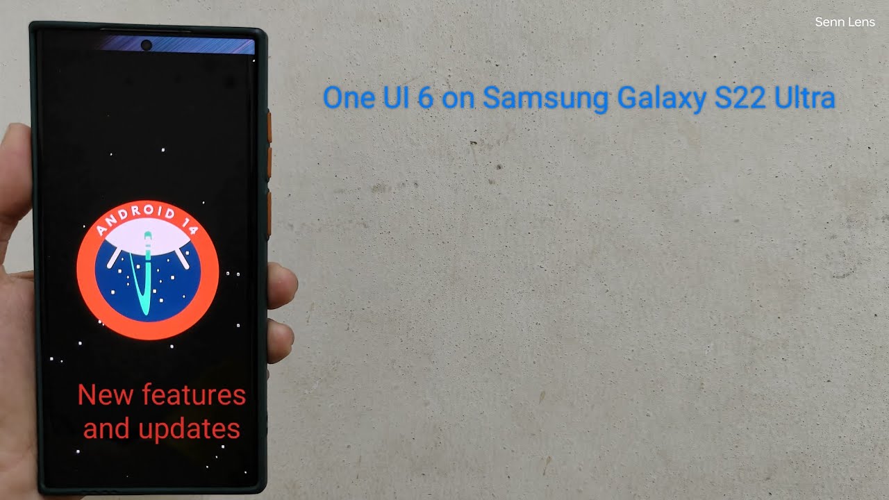One UI 6 (Android 14) on Samsung Galaxy S22 Ultra - YouTube