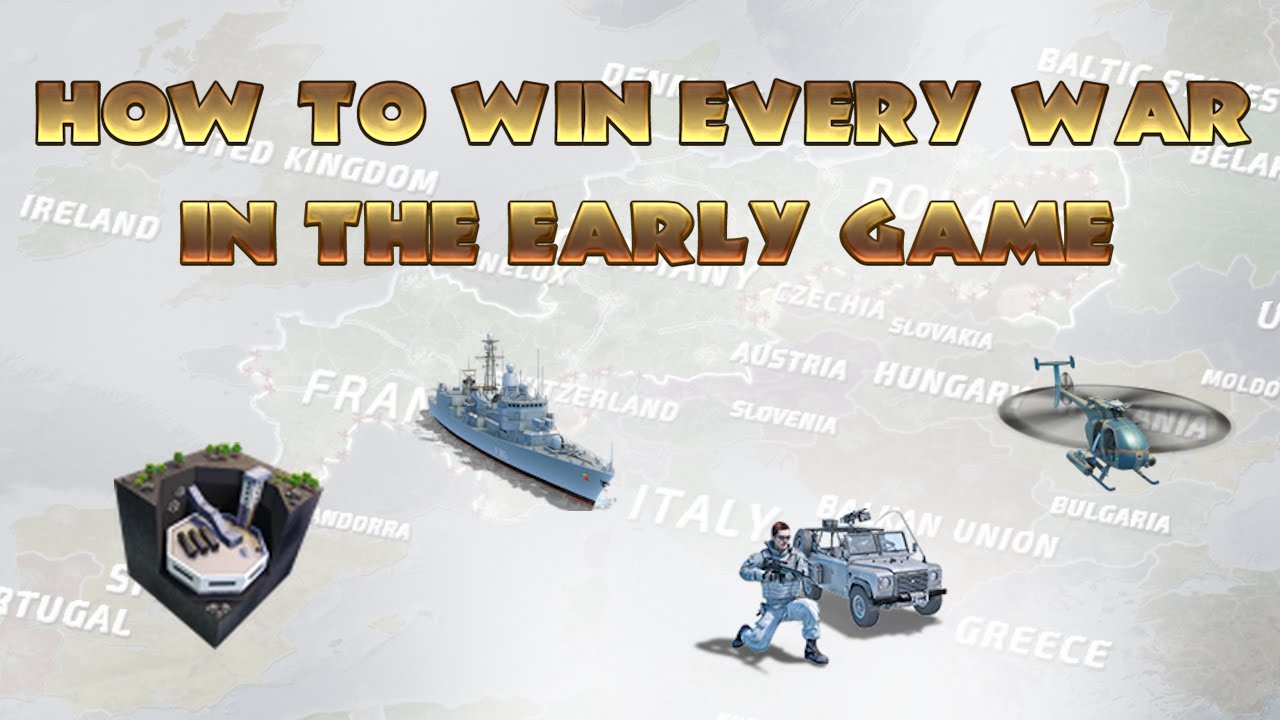 How to WIN EVERY WAR in the Early Game – Supremacy WW3! - YouTube