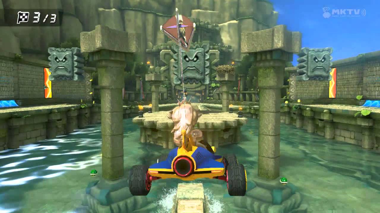 [MK8] MKTV Highlight #9 The Thwomp Ruins Race - YouTube