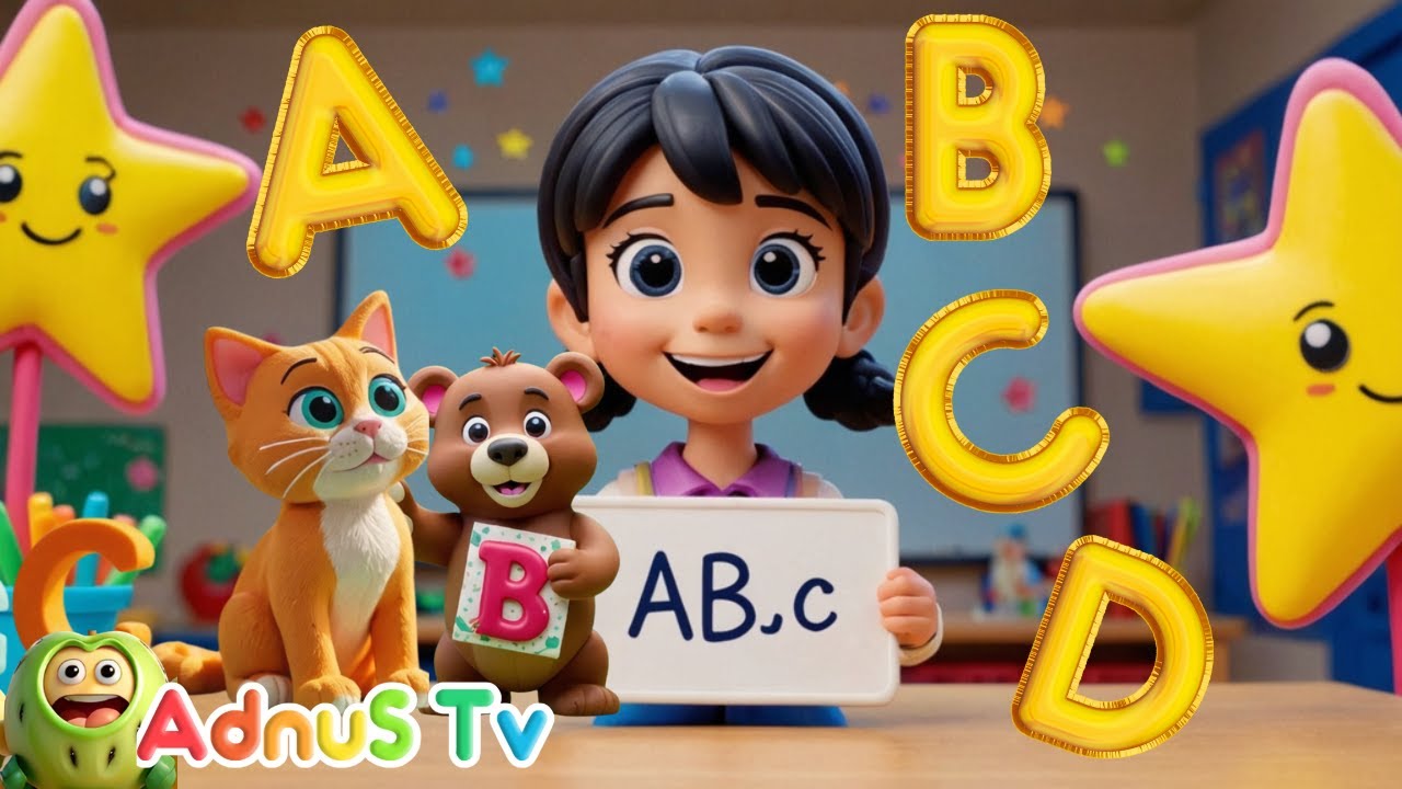 ABC Song for Kids | Fun & Interactive Alphabet Song with Lyrics | ABCs ...