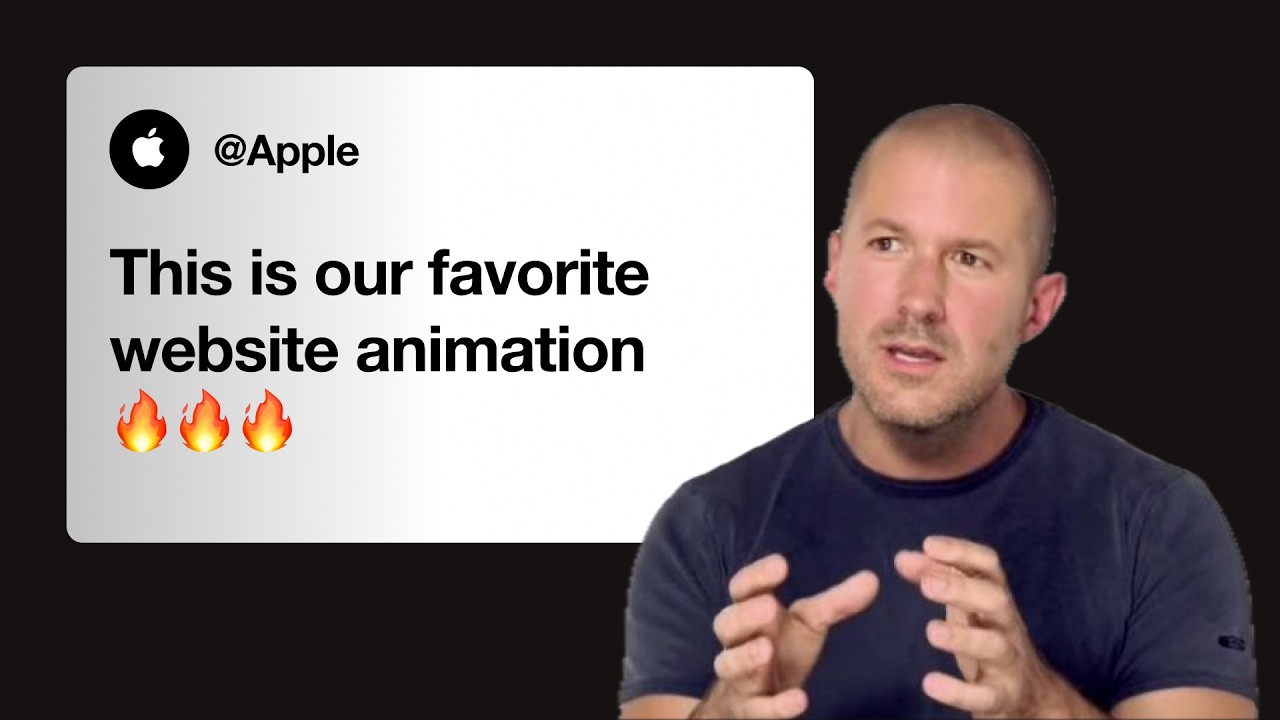 Apple’s favorite text scroll animation - YouTube