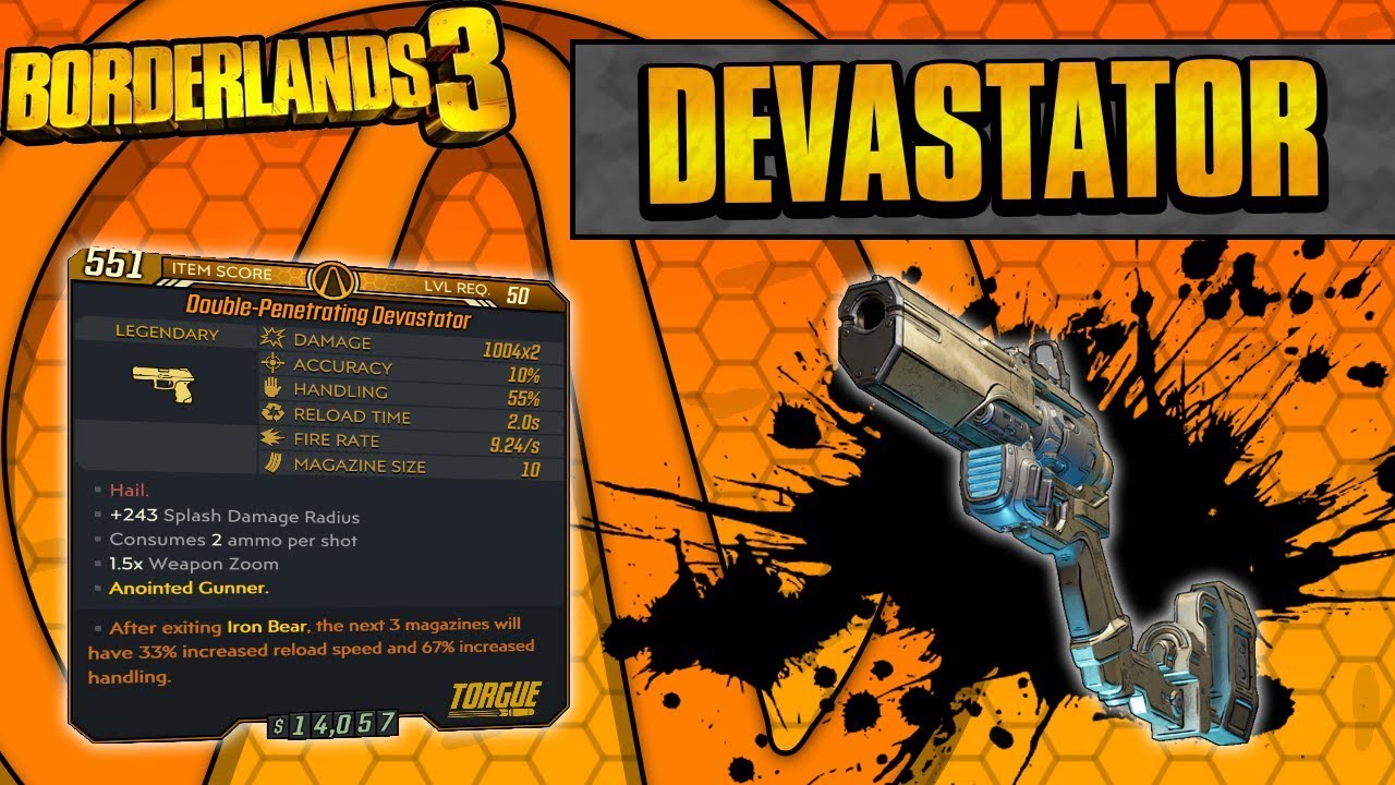 Borderlands 3 | Devastator Legendary Weapon Guide (Rocket Spamming ...