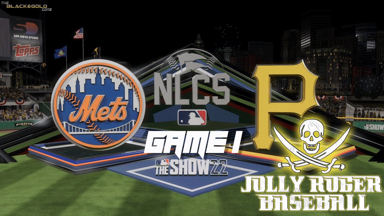 MLB The Show 22 - NLCS Game 1 - Mets vs Pirates (10/14/2022) | Jolly ...
