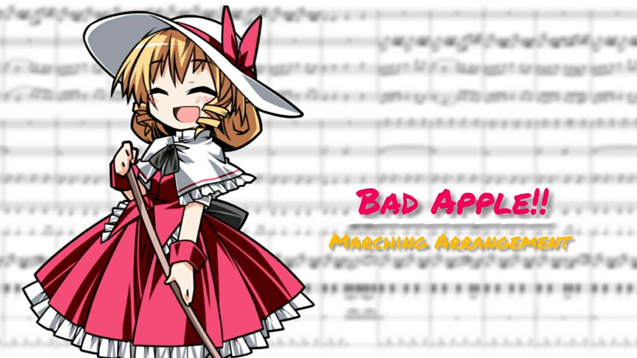 Bad Apple!! (Touhou PV) [Marching Band Arrangement] - YouTube