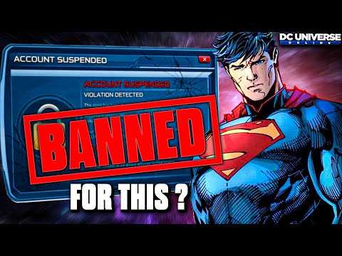 BANNED for EXPOSING DCUO?!?!?!?