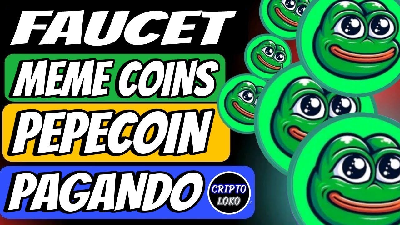 💥 PEPE COIN 💥 FATURE ALTO COM ESSA FAUCET NOVA 🤑 - YouTube