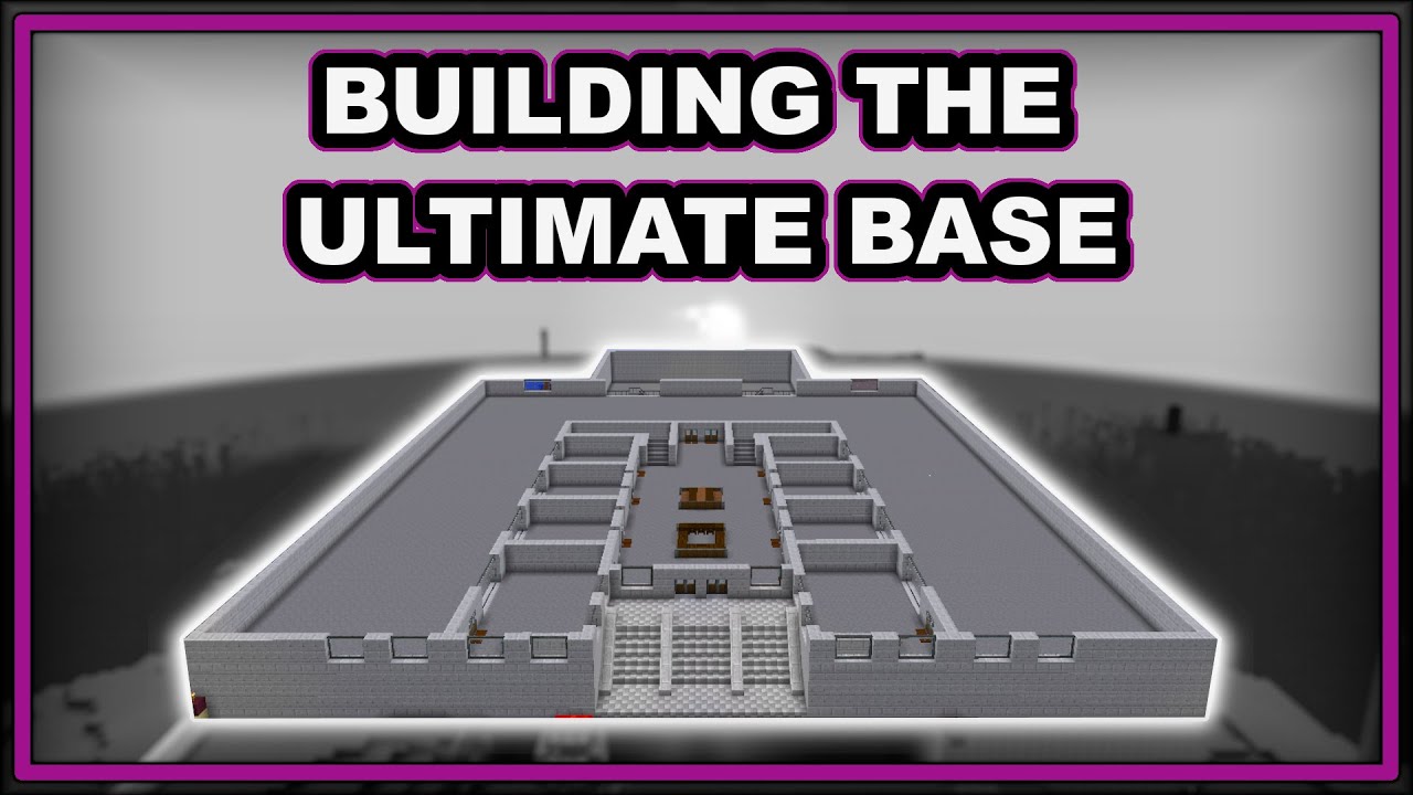 Building the ultimate base in Modded Minecraft - YouTube