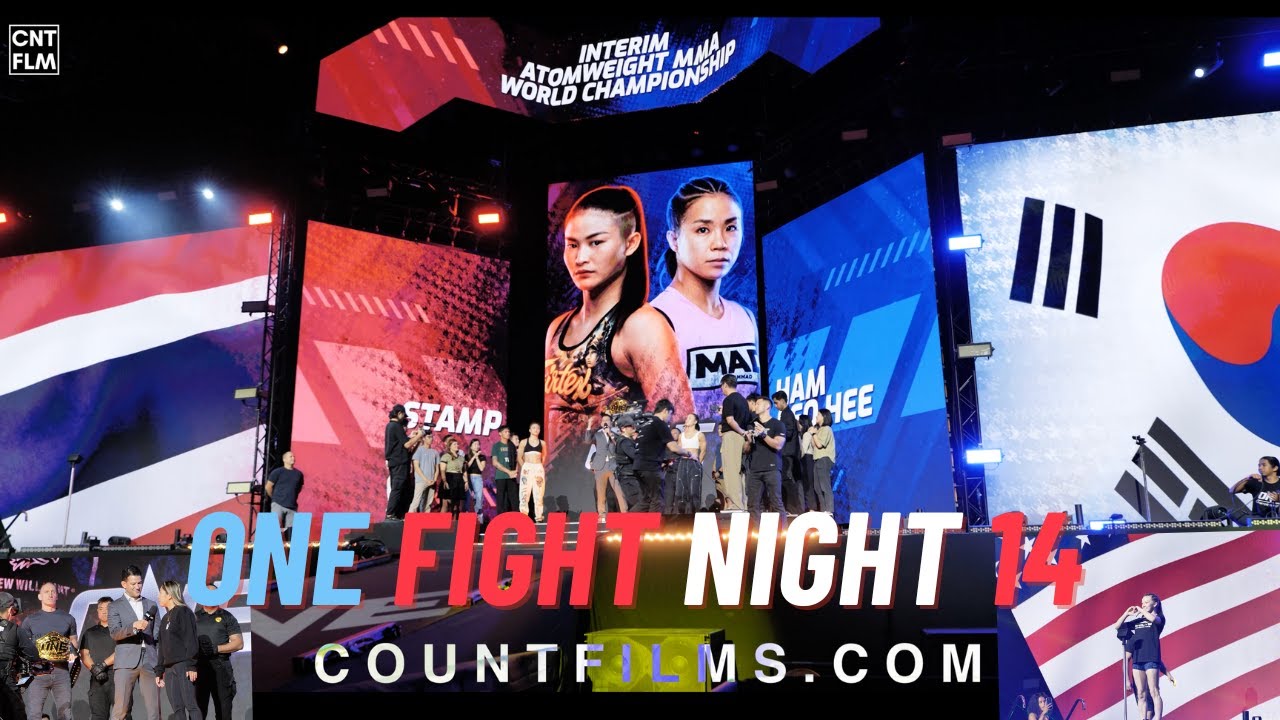 ONE Fight Night 14: Stamp vs Ham Weigh-Ins #ONEChampionship - YouTube