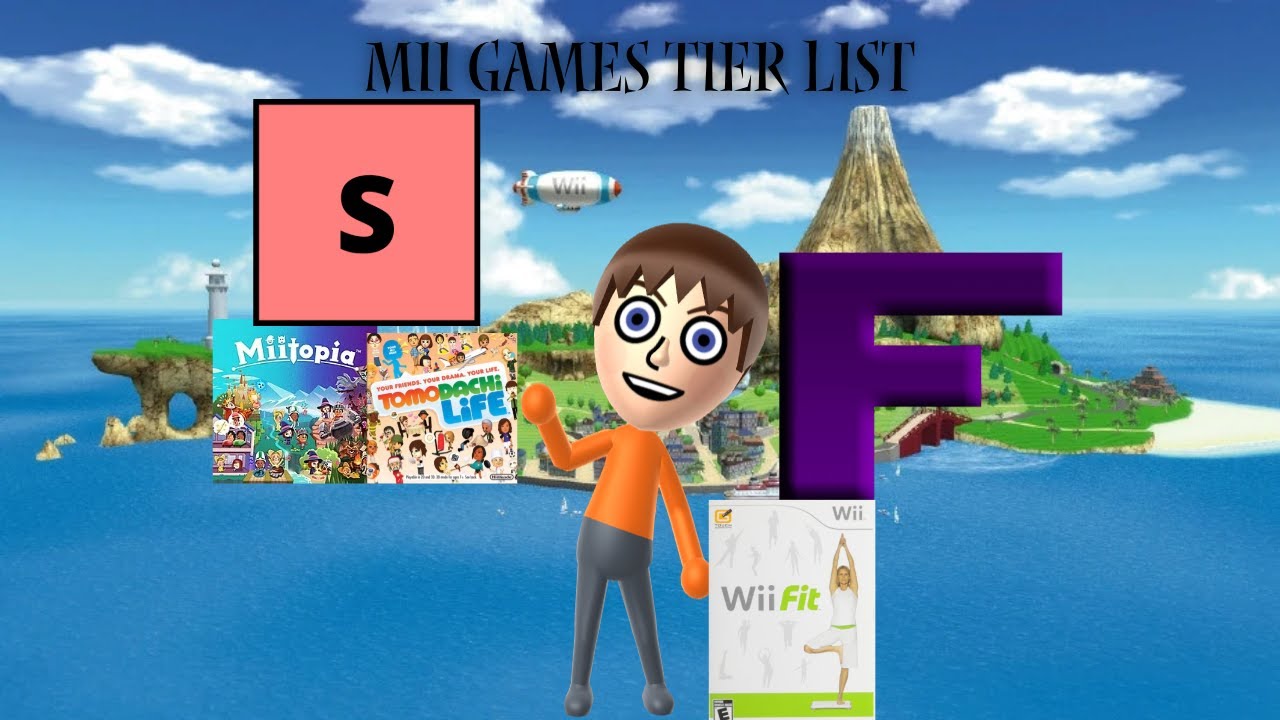 Mii Games Tier List - YouTube