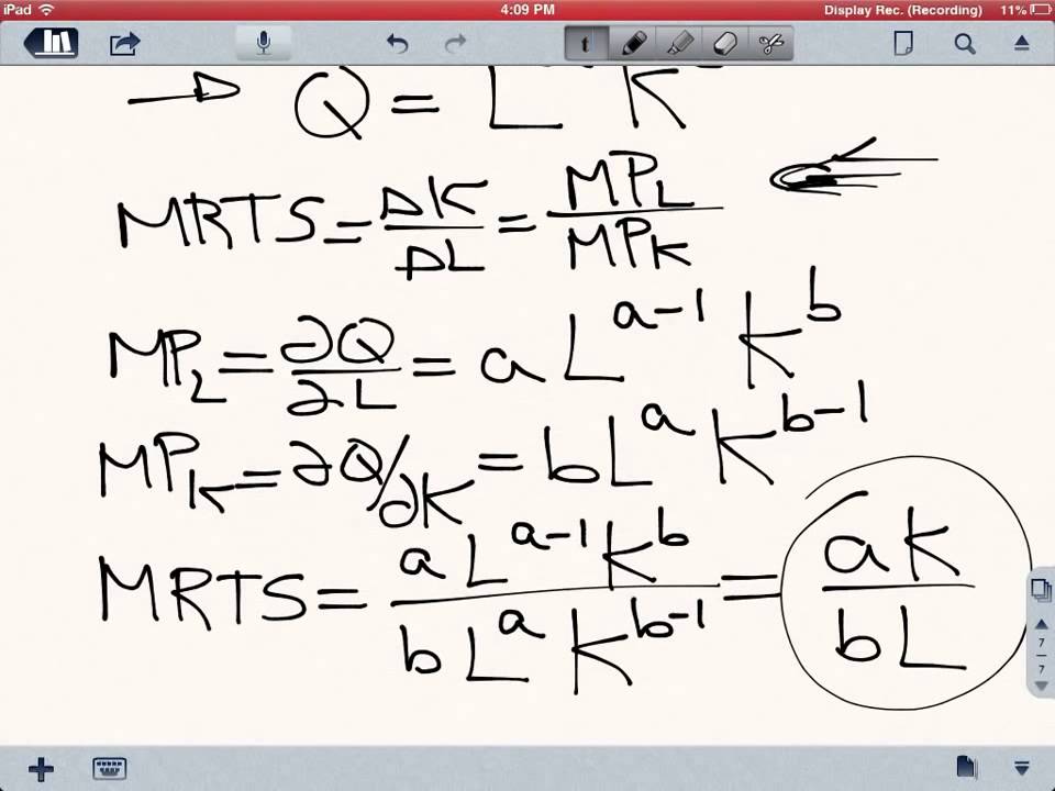 MRTS with calculus - YouTube