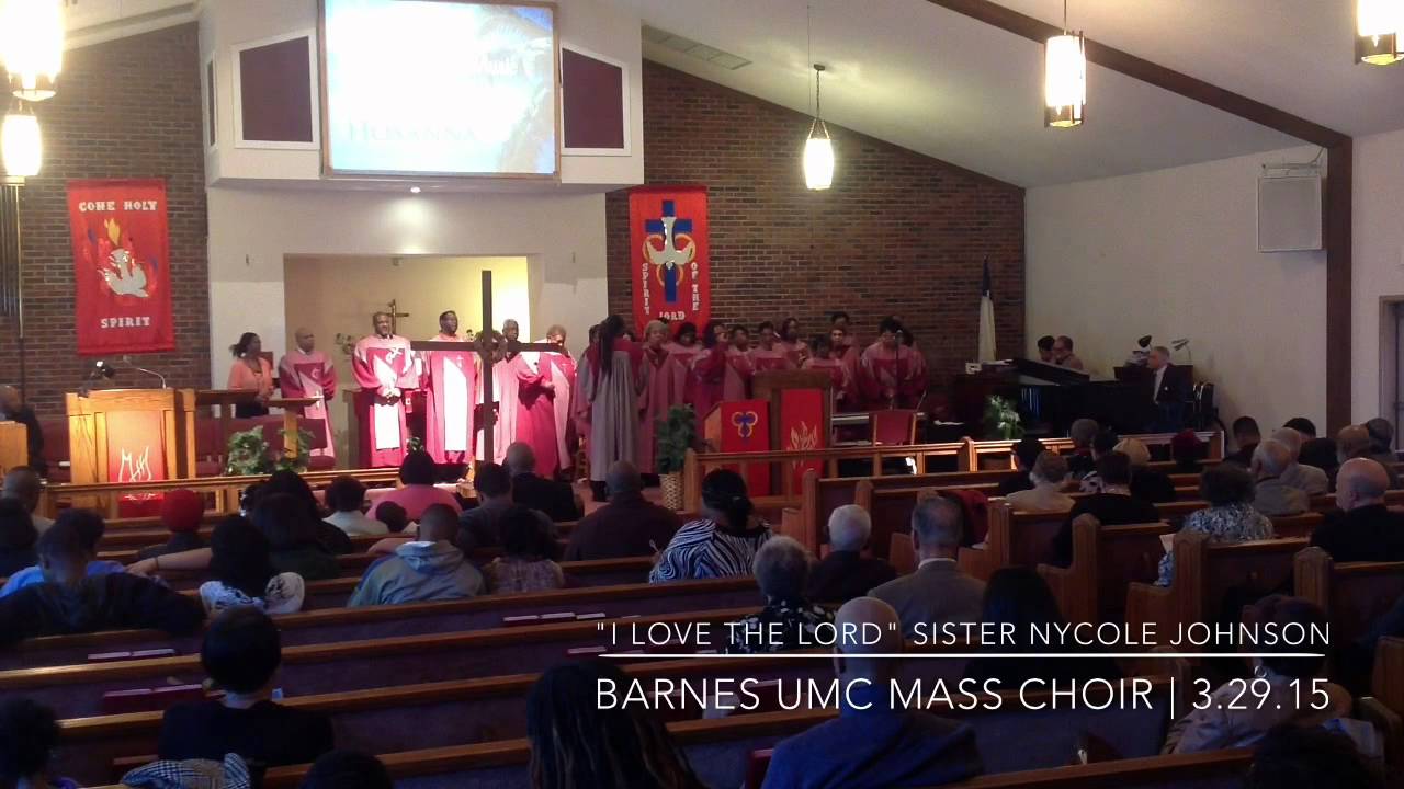 "I Love The Lord" Barnes UMC Mass Choir - YouTube