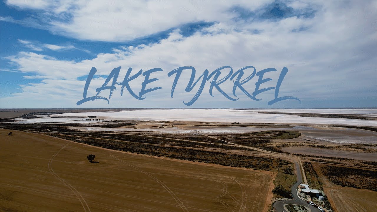 Lake Tyrrell - Largest salt lake in Victoria, Australia - YouTube