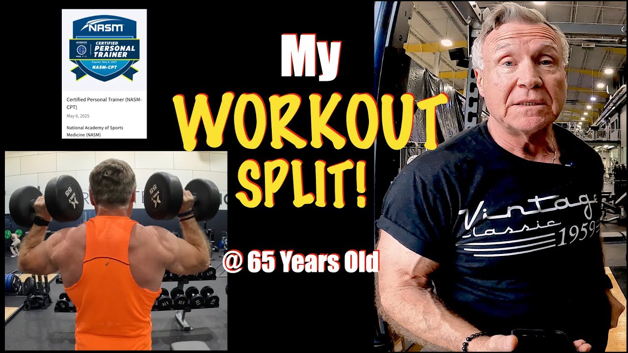 Fitness Coach's Workout Split! Old Guy's 5 Day Workout Split #fitness # ...