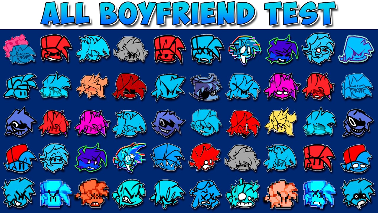 FNF Character Test | Gameplay VS My Playground | ALL BF Test #2 - YouTube