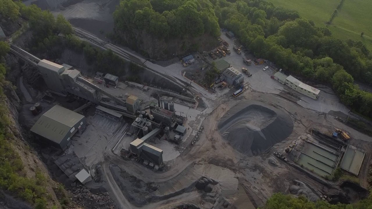 Craig-yr-Hesg Quarry May 2020 flyover - YouTube