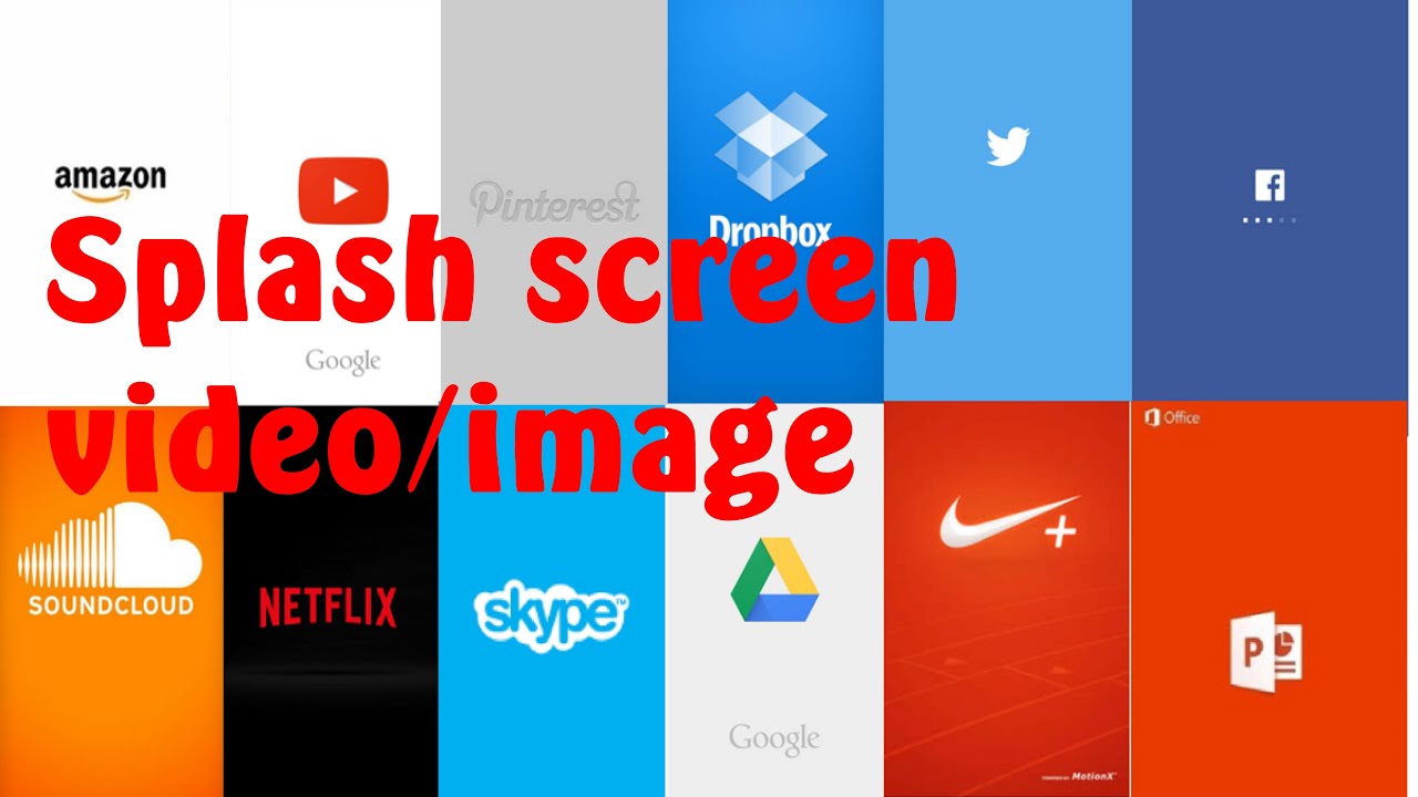 How to make splash screen image/video method easy way || Teachy hoogle ...