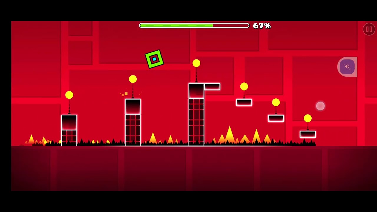 Playing Stero madness in geometry dash ! - YouTube