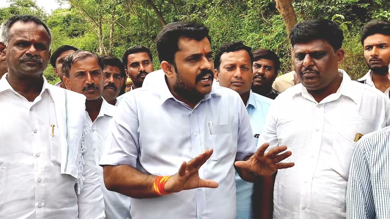 Dc Gowrishankar Tumkur rural MLA visit DD hills - YouTube