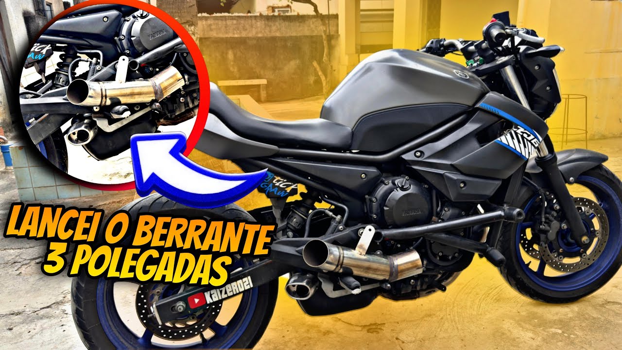 LANCEI O ESCAPE 3 POLEGADAS NA XJ6 - YouTube