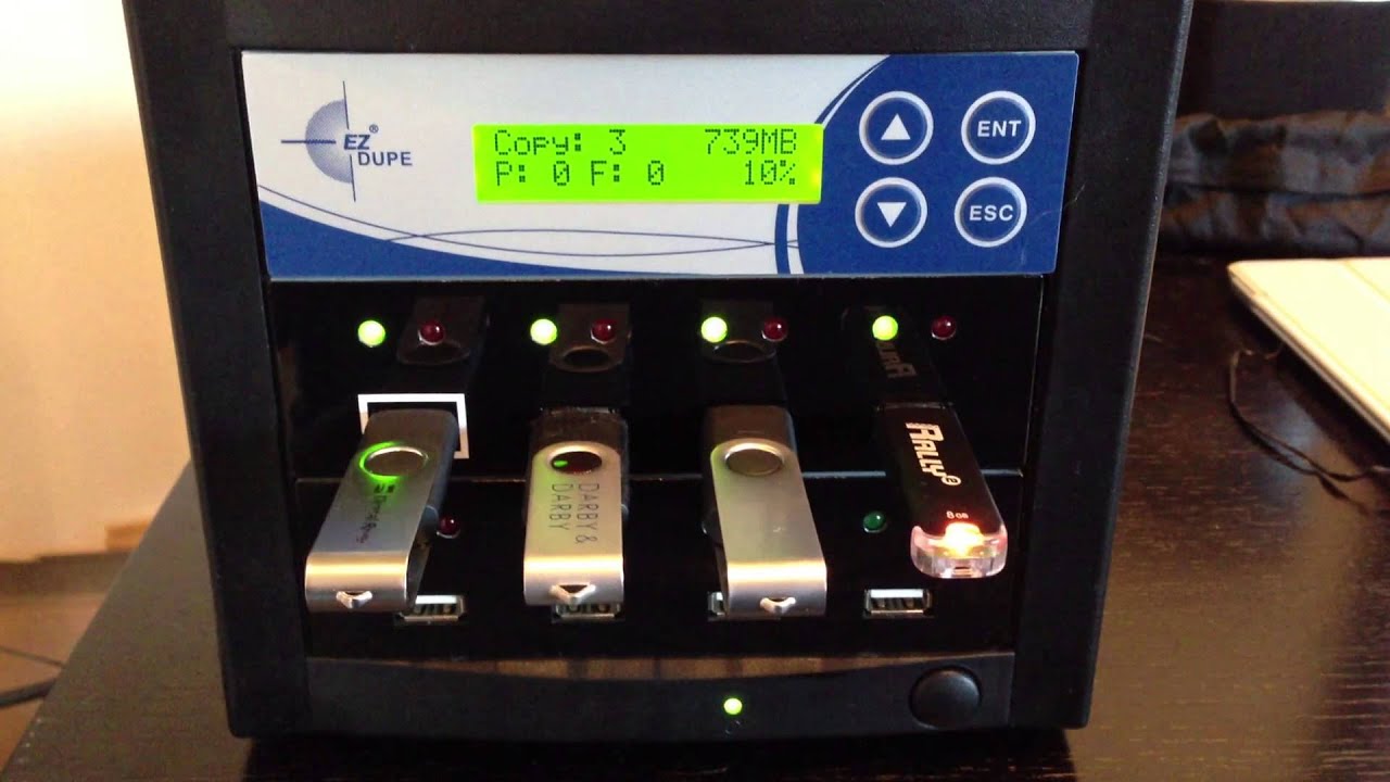 EZ Dupe Review: Duplicate USB Storage Devices - YouTube