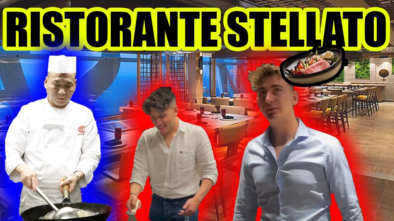 ASSAGGIAMO un RISTORANTE STELLATO !! *CUCINA CON SHOW* - YouTube