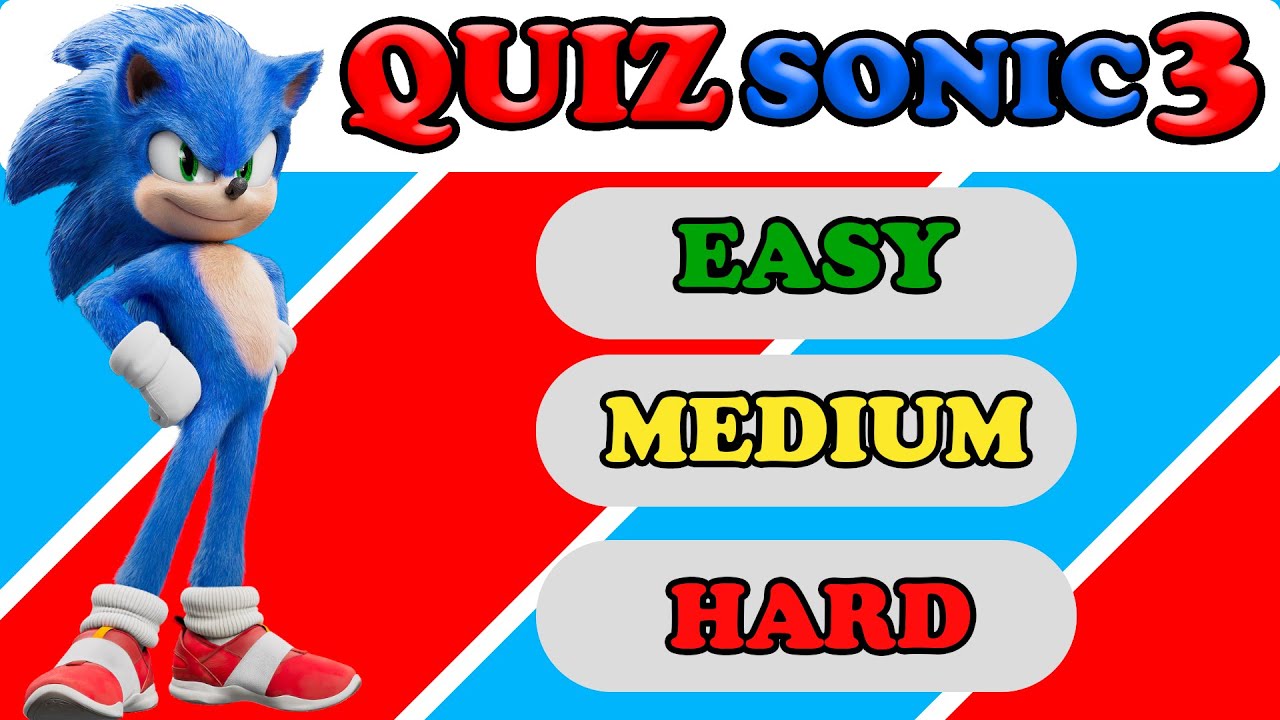 How Well Do You Know Sonic the Hedgehog 3 (2024)? Sonic 3 Quiz!!! - YouTube