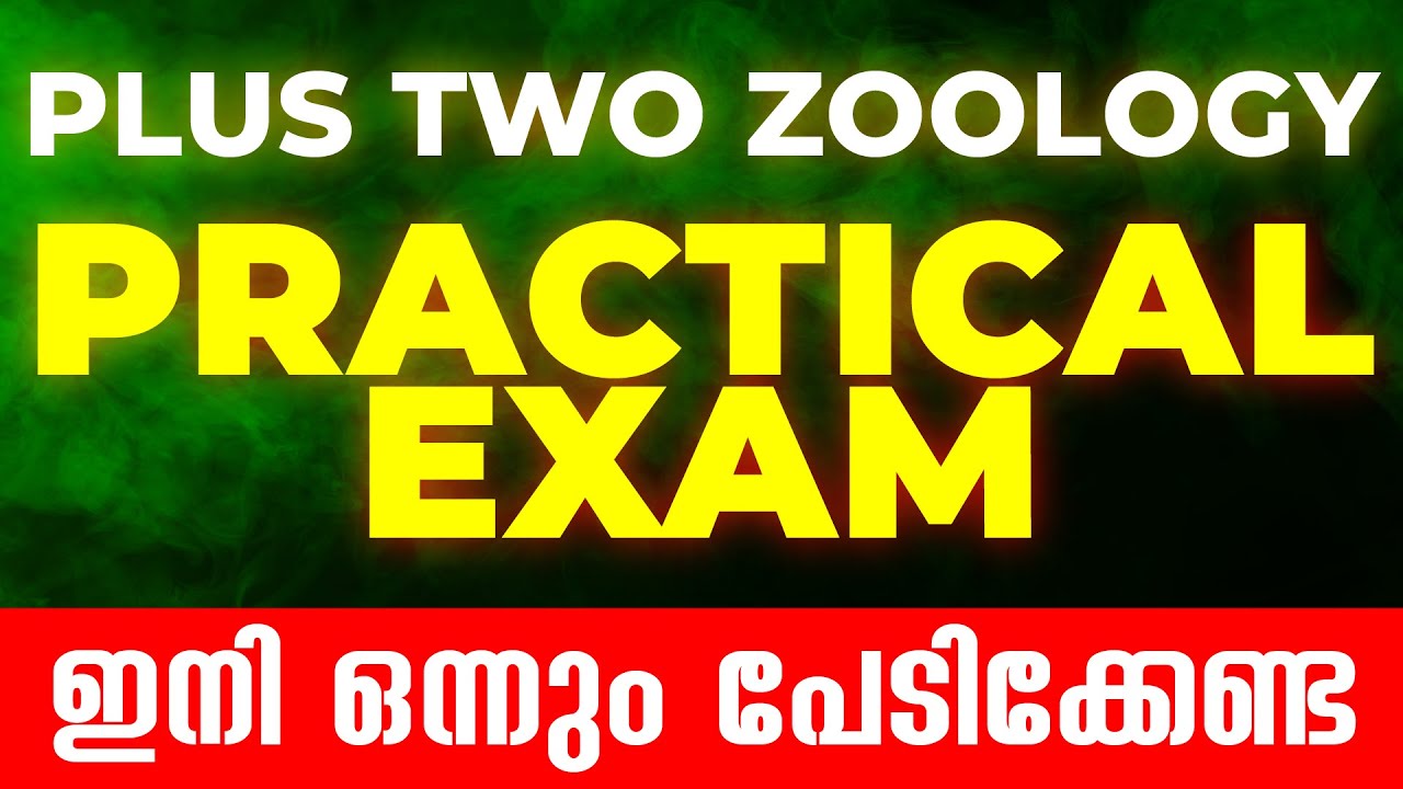 Plus Two Zoology Lab Exam | Plus Two Practical Examനെ ഇനി പേടിക്കേണ്ട ...