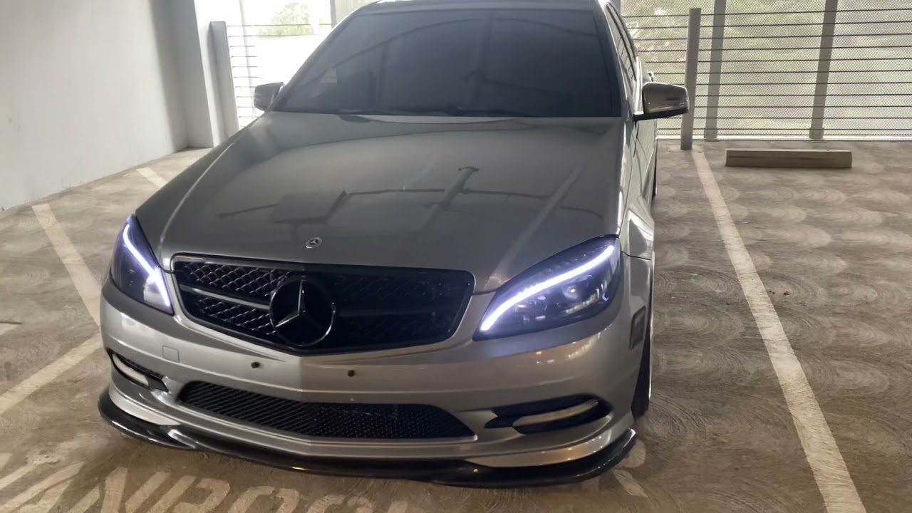 Modded Mercedes Benz C300 W204 Youtube