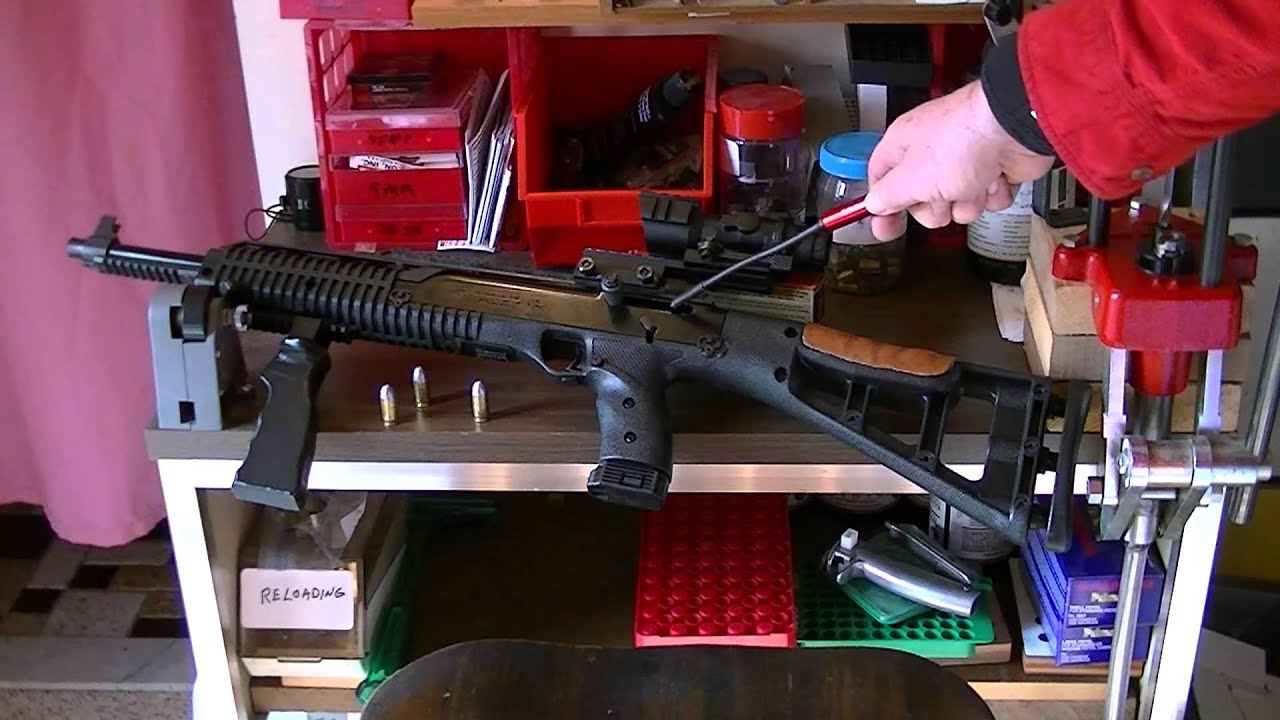 Hi Point model 4595 .45 ACP Caliber Carbine - YouTube