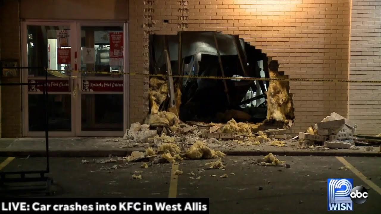 LIVE: A car has crashed into a Kentucky Fried Chicken at Highway 100 ...
