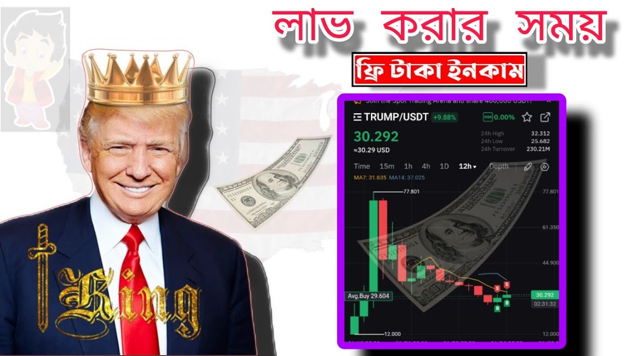 New Trump's meme coin !! only profit - YouTube