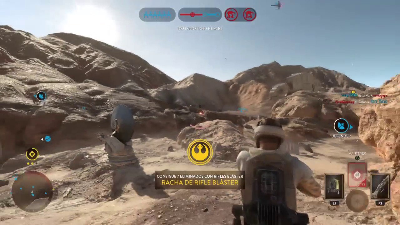 Star Wars Battlefront PS4 - Gameplay (JUSTIN_BIEBER_1) PT#2 - YouTube