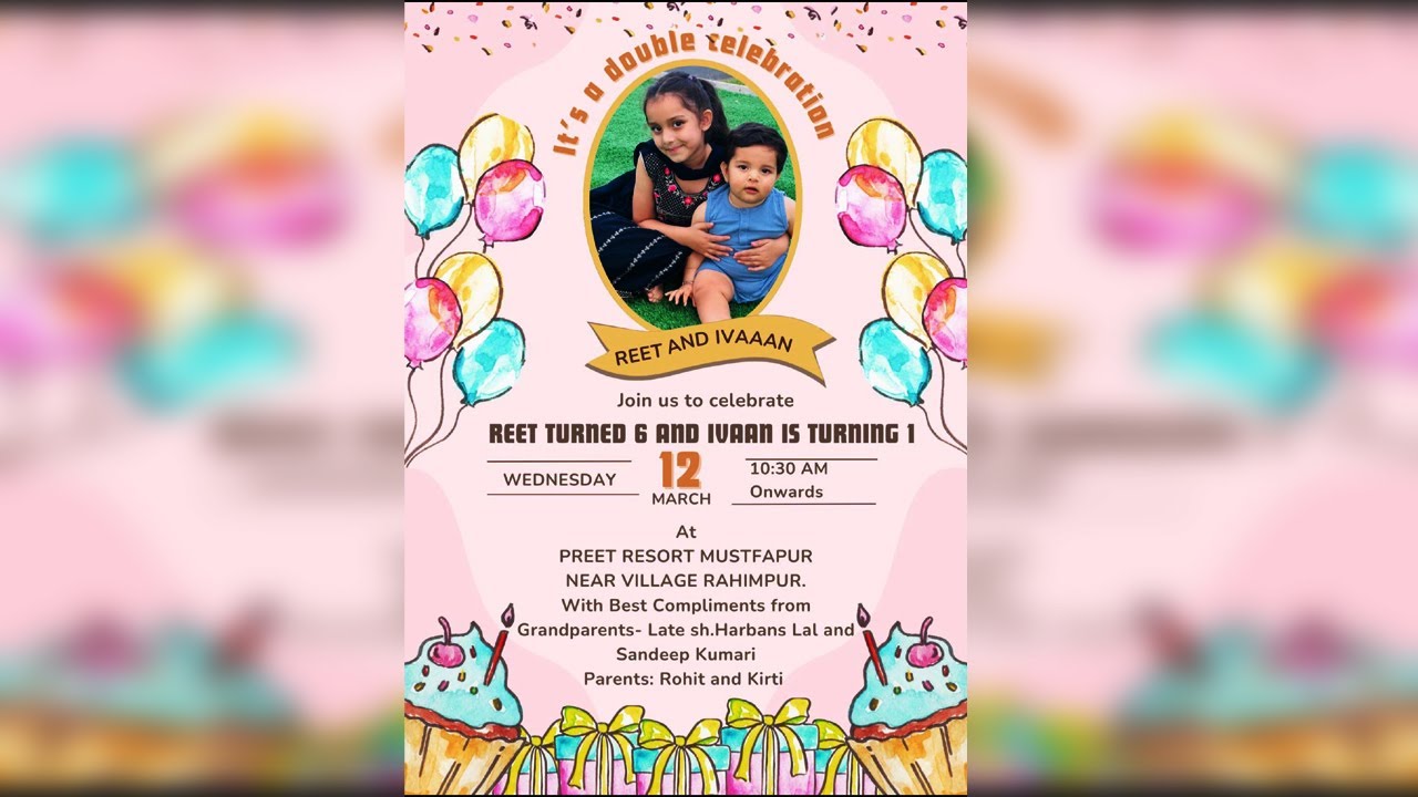 Live Birthday Party Ivaan And Manreet Kaur || Sukhvir Bhatti ...