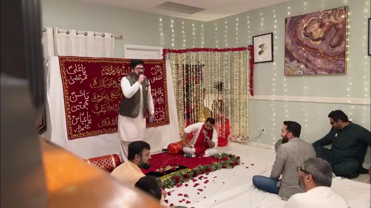 Jashan Zahoor Shehzada Ali Akbar A.S at Ali Raza Bhai House (NJ) - YouTube