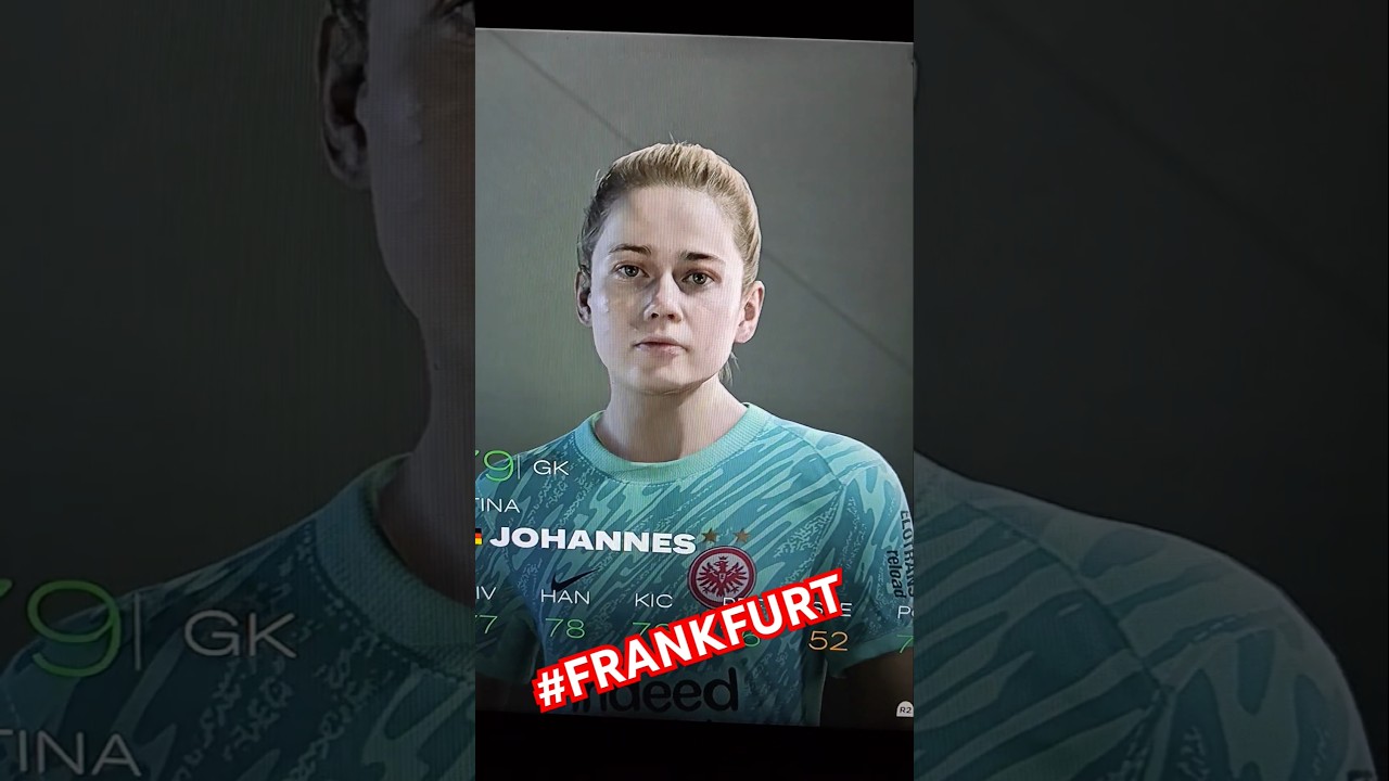 FC25 FRANKFURT WOMEN - All player faces & Rating EA SPORTS FC25 #fc25 # ...