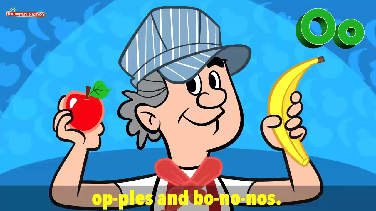 Apples and Bananas with Lyrics / Kids Songs by The Learning Station ...