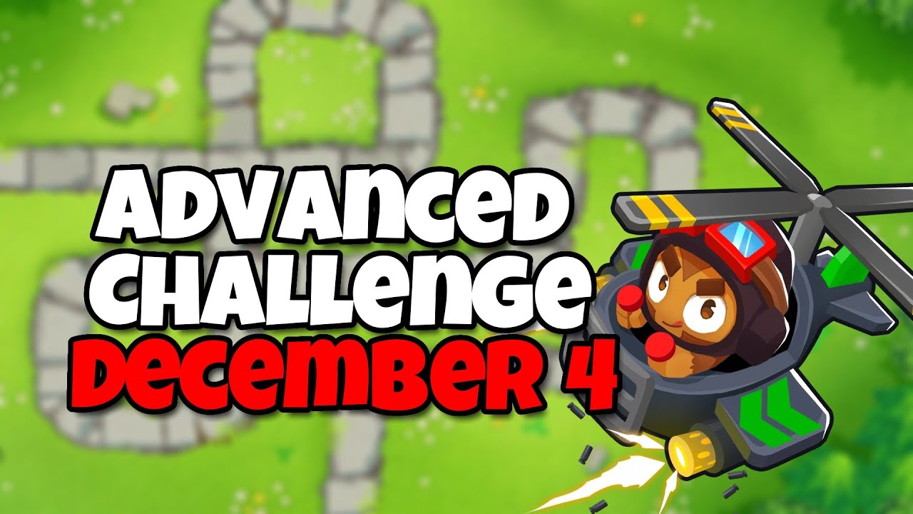BTD6 Advanced Challenge | M.O.A.B 800% PV / ONLY TIER 3 | December 04 ...