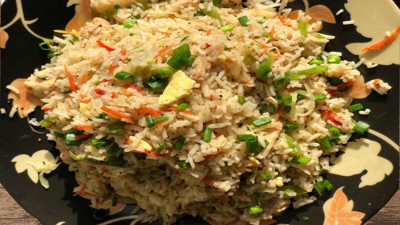 Chicken Fried Rice Recipe Chinese | Restaurant Style Chicken Fried Rice ...