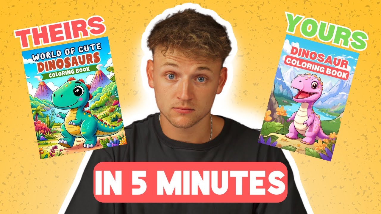 *STEAL* Best-Selling KDP Book Covers With This SECRET STRATEGY - YouTube