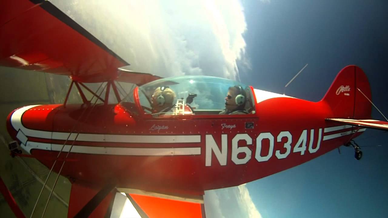 Aerobatics flight with Bruce Bohannon - YouTube