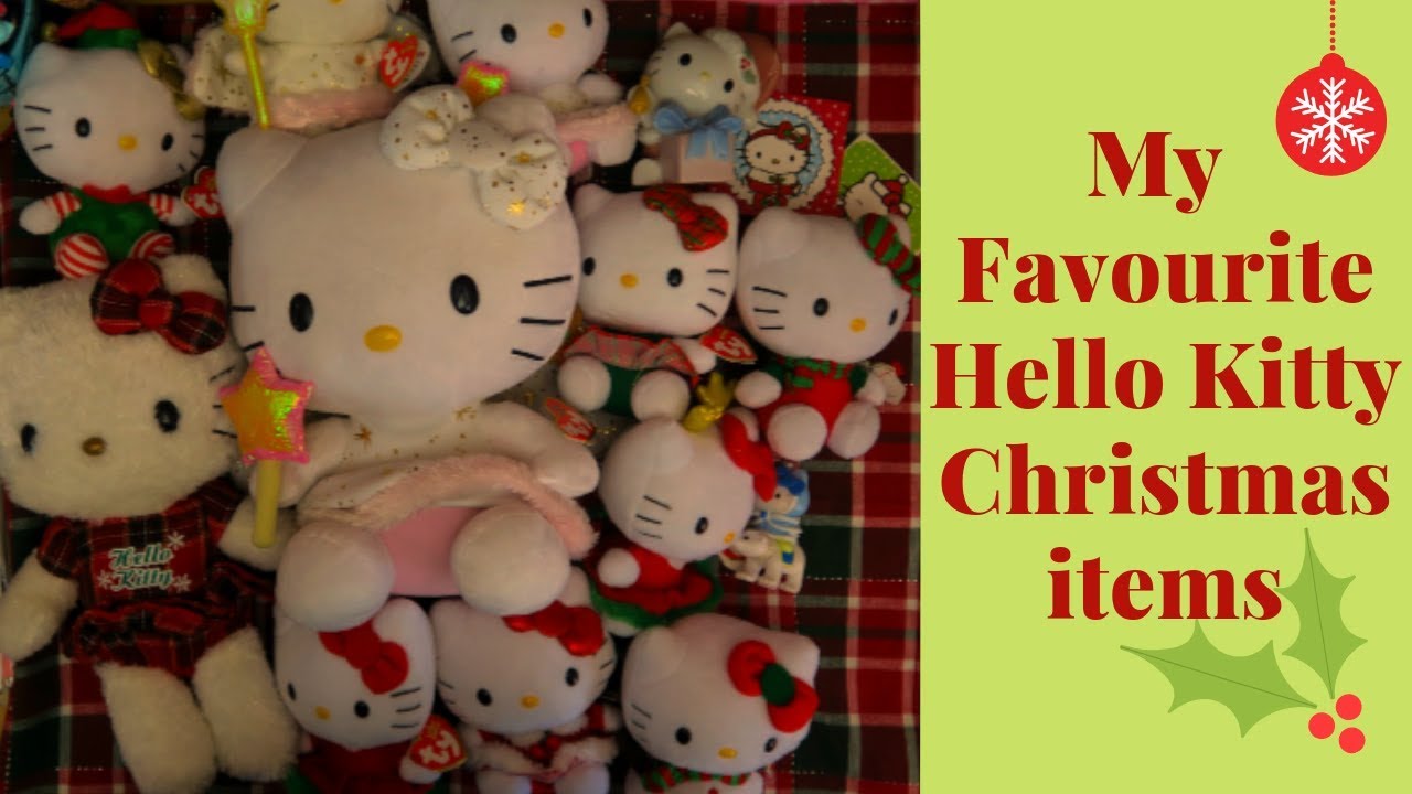 My favourite Hello Kitty Christmas Items!! - YouTube