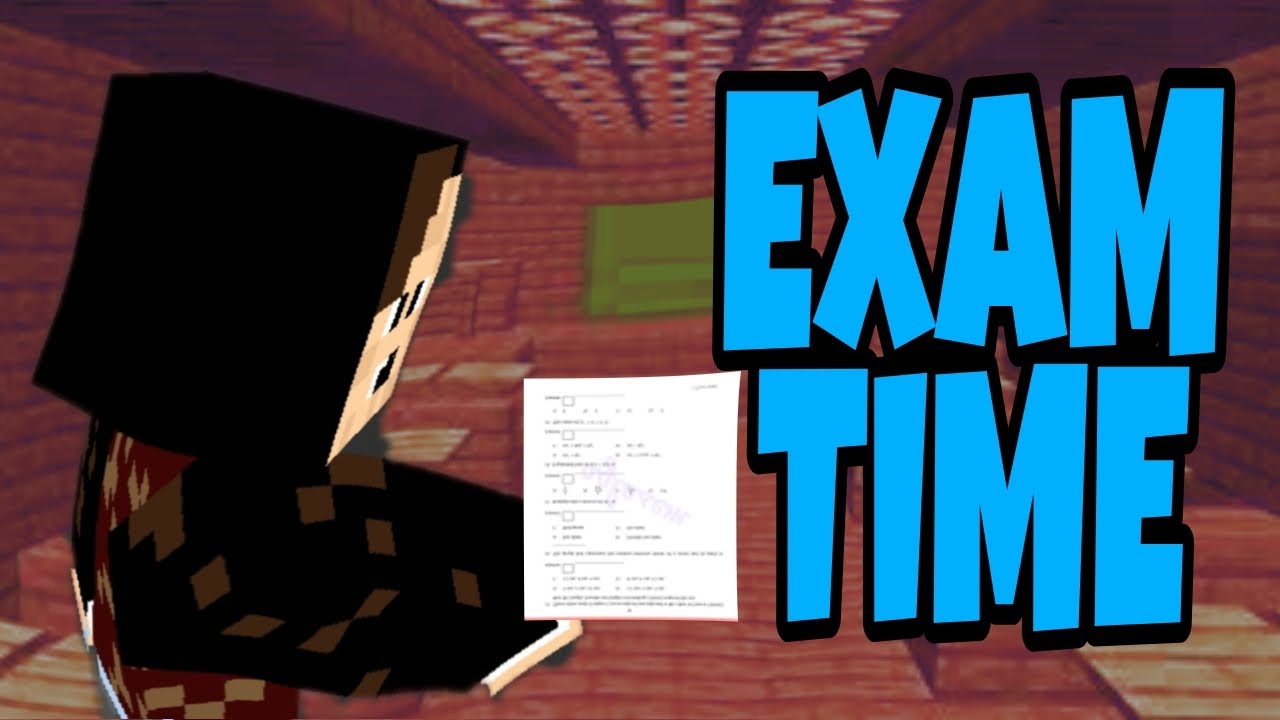 MINECRAFT EXAM TIME IN HINDI - YouTube