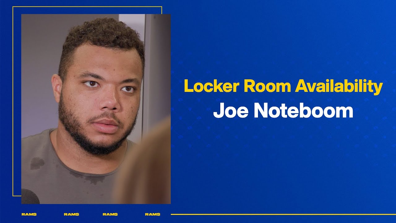 Rams OT Joe Noteboom Reacts To Loss vs. Cowboys & Talks Supporting ...
