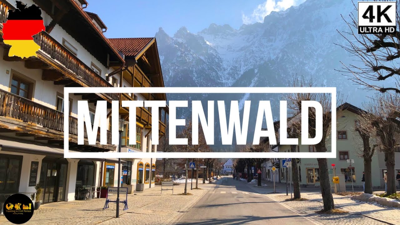 🇩🇪 MITTENWALD | GERMANY | 4K | A walk in the town center - YouTube