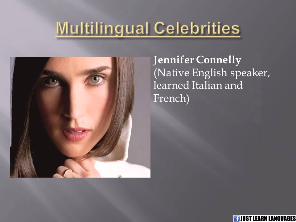 Multilingual Celebrities - Just Learn Languages - YouTube
