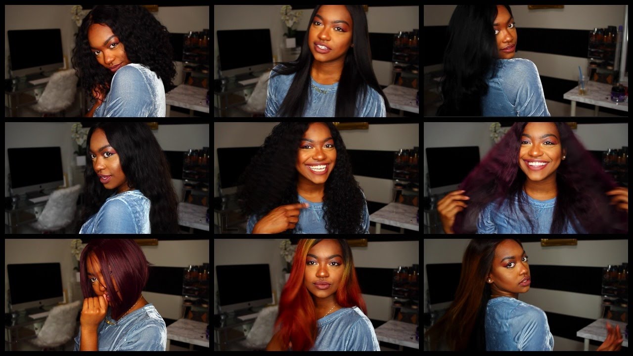 My Wig Collection Lookbook #1 - Yall know I had FUNN with this VIDEO ...