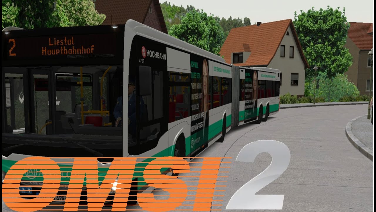 OMSI 2 - MEGA DISPO // Liestal V3 #003 Enge Straßen auf der 2 - YouTube